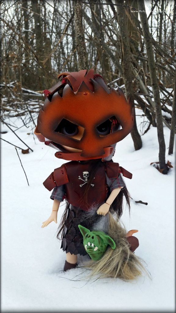 Dru, OOAK Takara Blythe Daunting Drusilla | Motor City Dolly