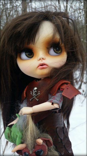 Dru, OOAK Takara Blythe Daunting Drusilla | Motor City Dolly
