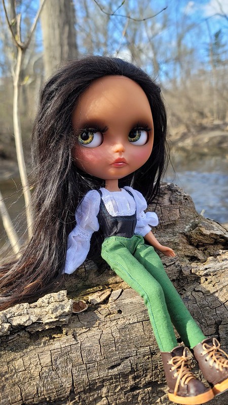 Sid, a Custom Takara Pineapple Princess Blythe Doll | Motor City Dolly